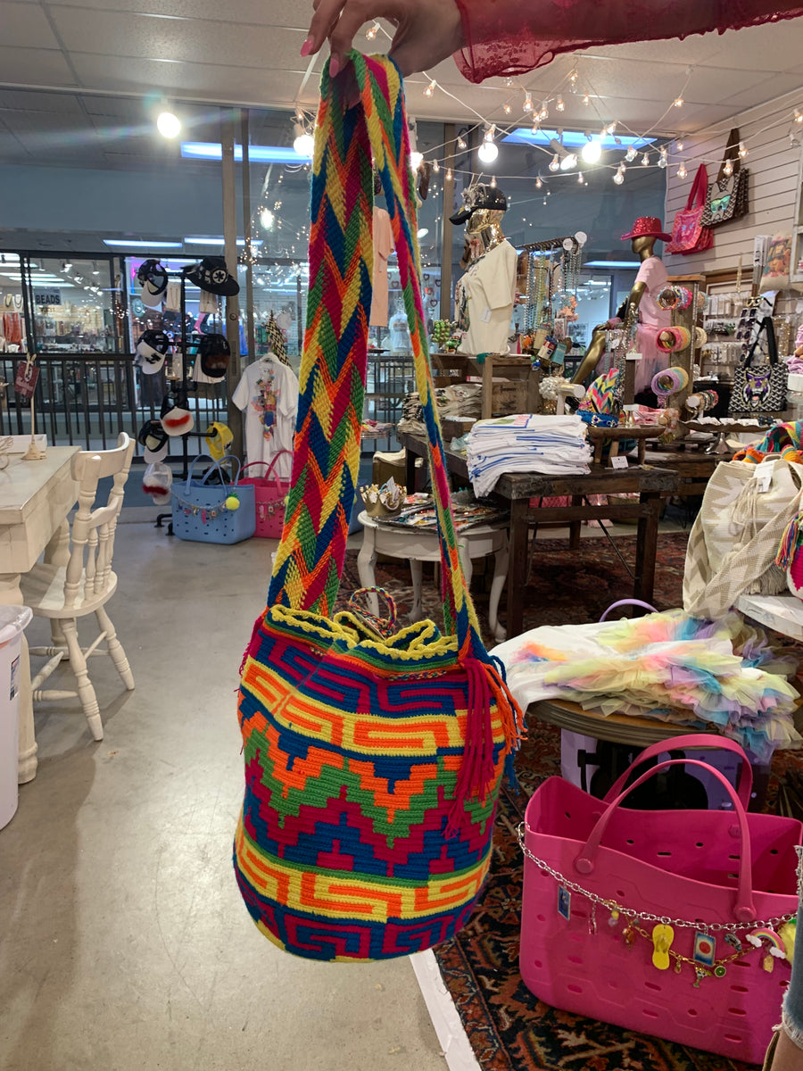 Becca Queen Gypsy aztec bucket bag - Multi – Style Babes