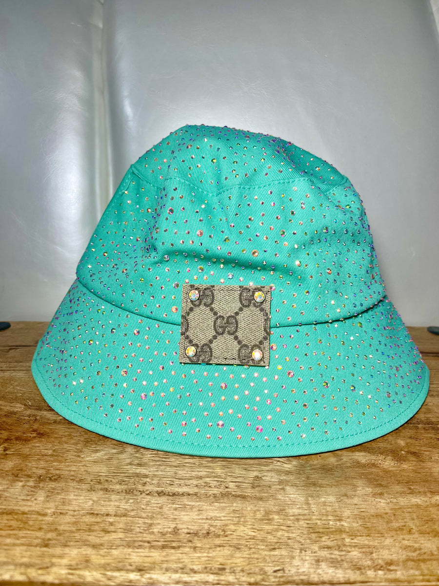 bling Bucket Hat - turquoise/mint – Style Babes