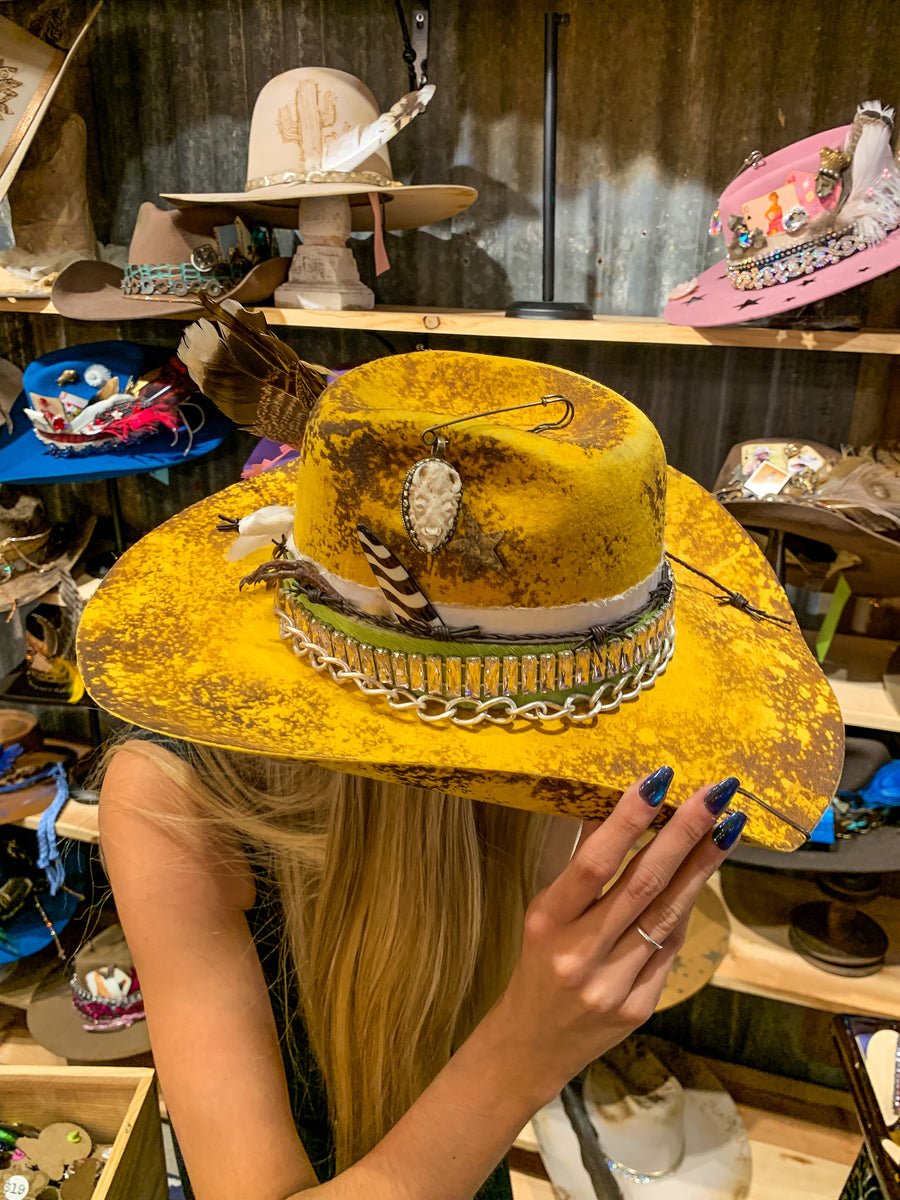 Carly Art By Amy Hat - Mustard – Style Babes