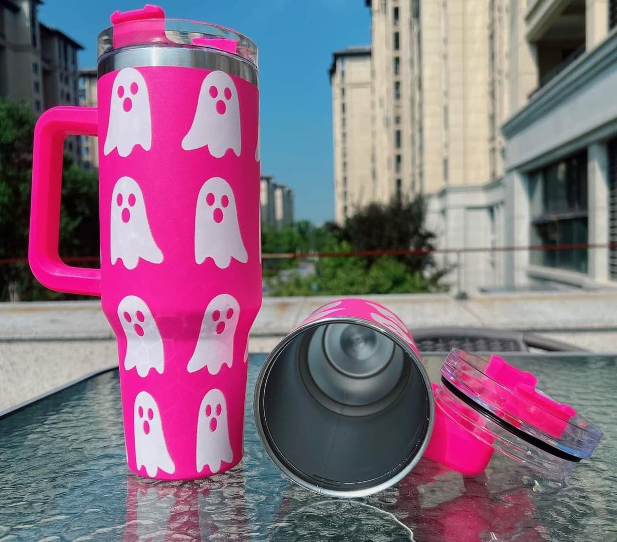 Pink Ghost Tumbler Tj Maxx