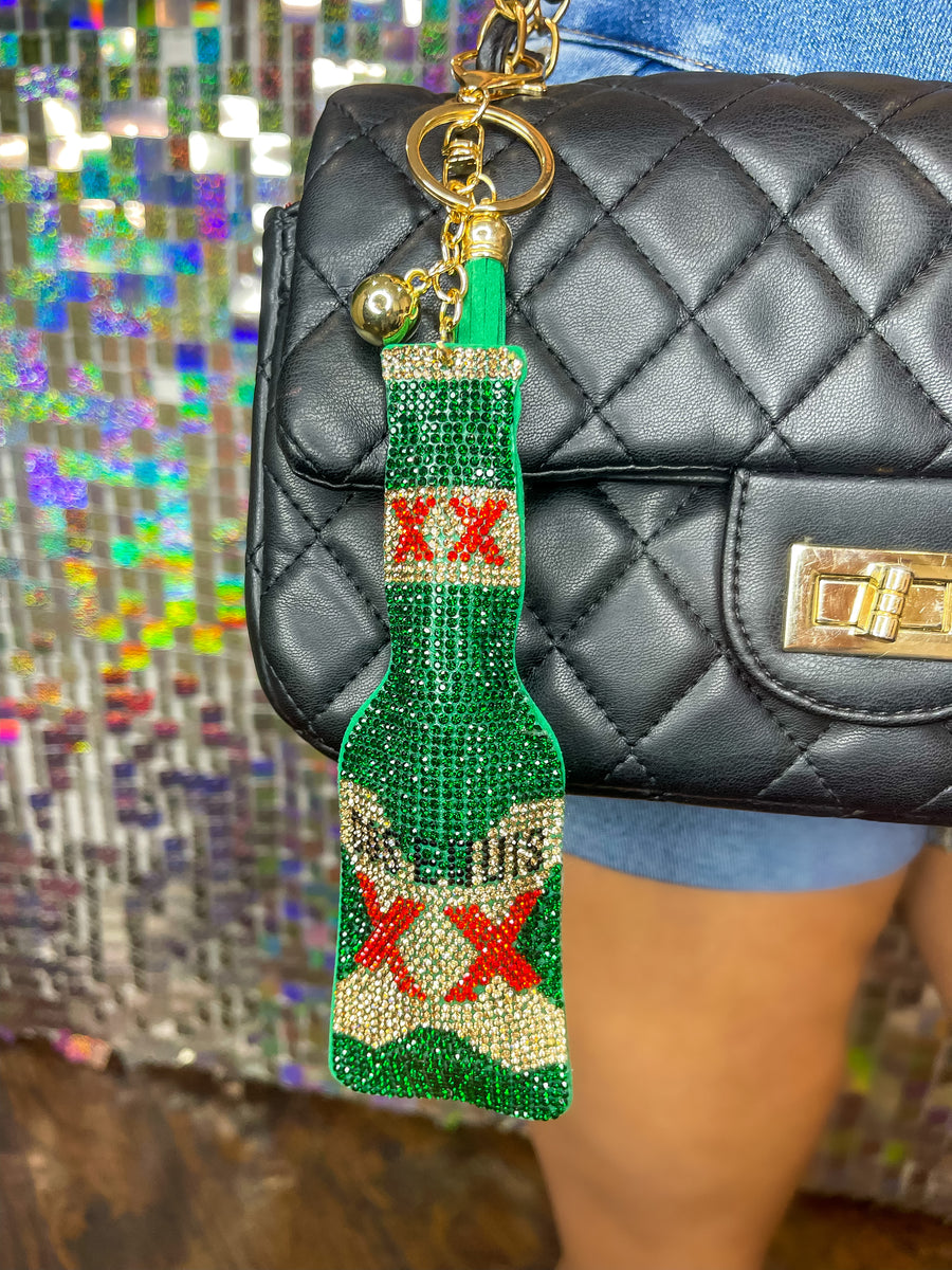 Dos Equis Bling Purse Clip/Keychain – Style Babes